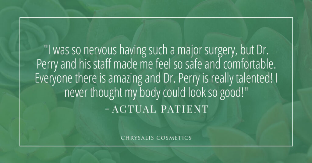 Online Reviews for Plastic Surgeon Dr. Charles Perry
